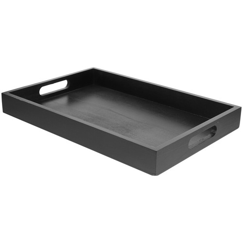 Black Rectangular Tray Bread For Eating Gongfu Tea Rectangle Serving Platter | eBay