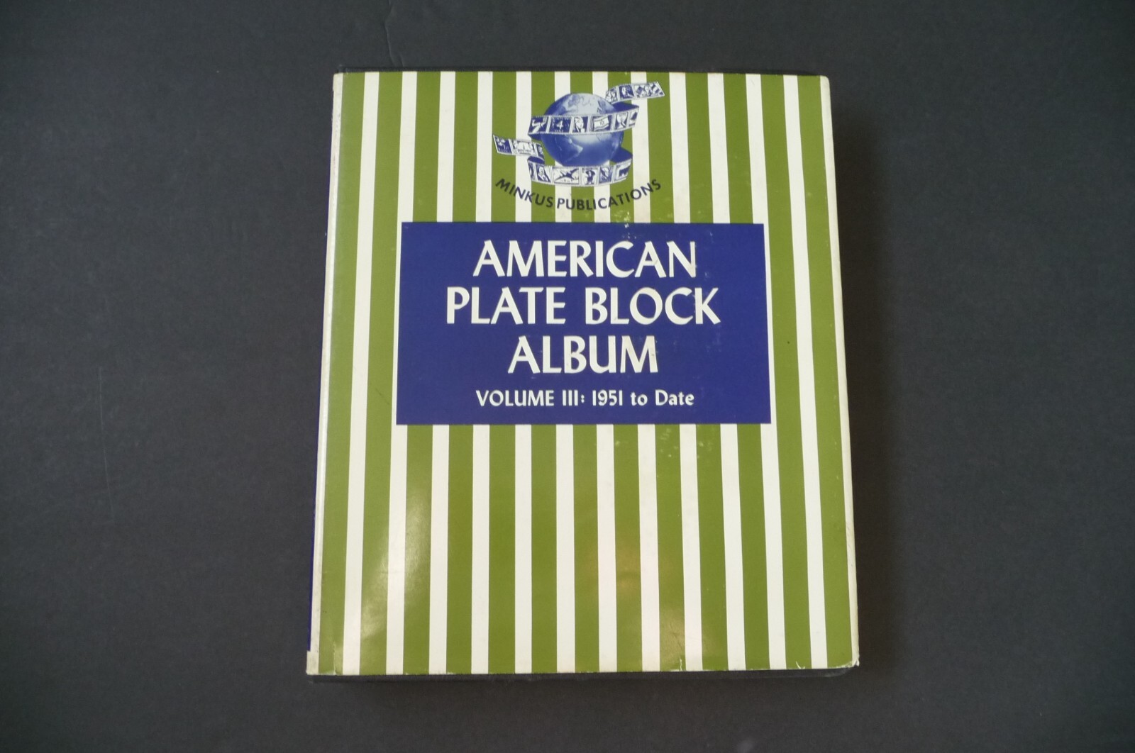 US American Plate Block Album in MINKUS Binder 67 Pages 141 MINT PNs ...