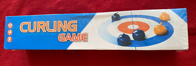 CURLING GAME Compact Board Game Portable Mini Tabletop for Kids NEW ...