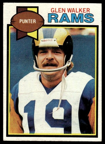 1979 Topps Glen Walker Los Angeles Rams #209 | eBay