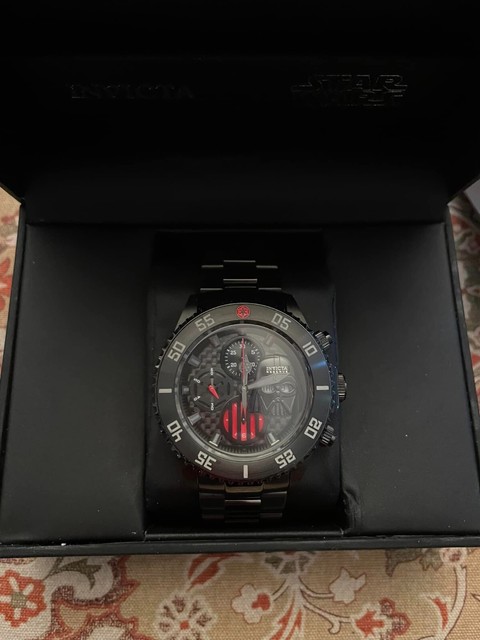 Invicta Star Wars Darth Vader Pro Diver Swiss Movement Sw500 Automatic ...