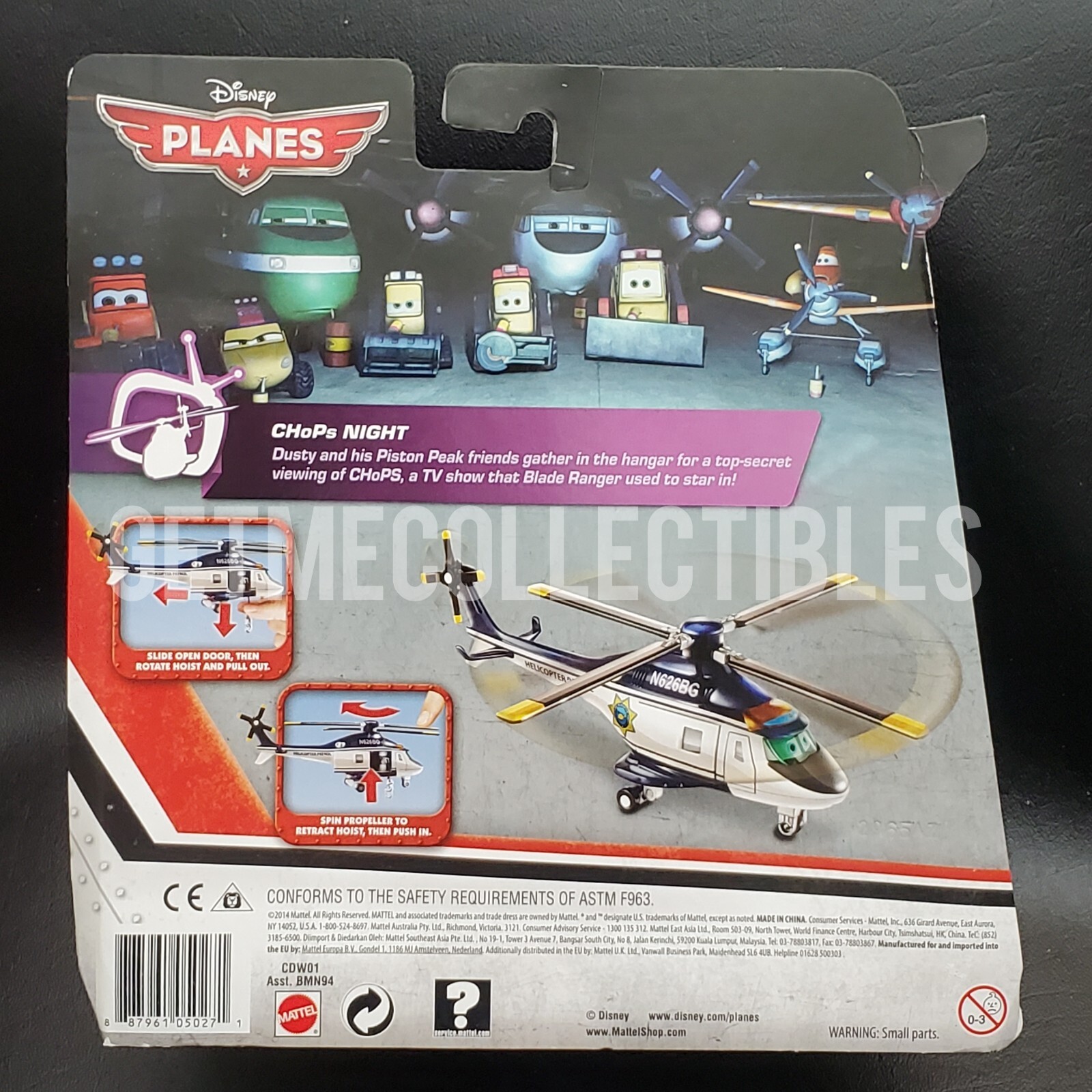 DISNEY PLANES BLAZIN BLADE RANGER HOIST CHOPS NIGHTS DELUXE 2015 SAVE 6 ...