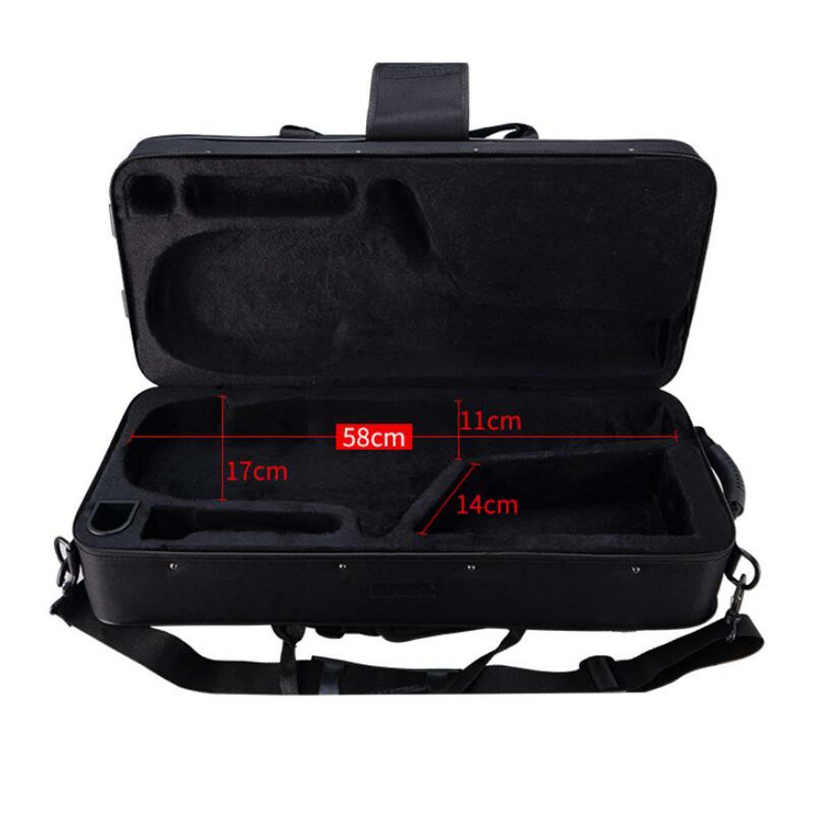 Alto Saxophone Bag with Zipper Wind Instrument Carrying Case for Sax ...