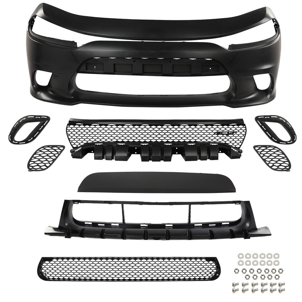 FFP 2015-2022 Dodge Charger SRT Hellcat Style Front Bumper, 54% OFF