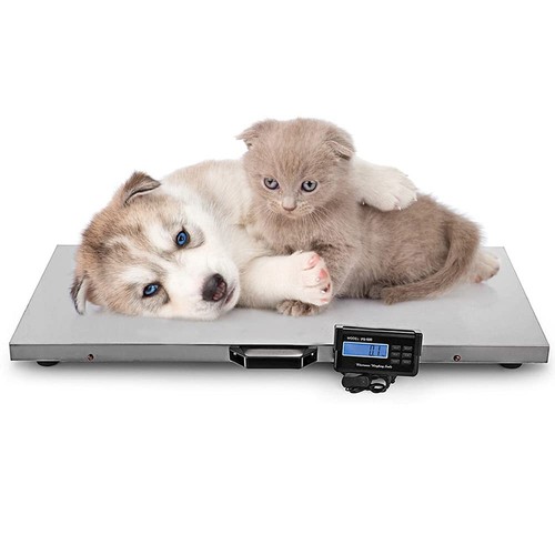 Livestock Vet Scale, 1100lbs Digital Dog Scale, Pet Veterinary Scale ...