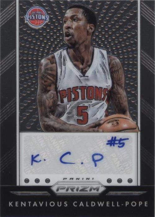 2015-16 Panini Prizm - Autographs Kentavious Caldwell-Pope #P-KCP (AU ...