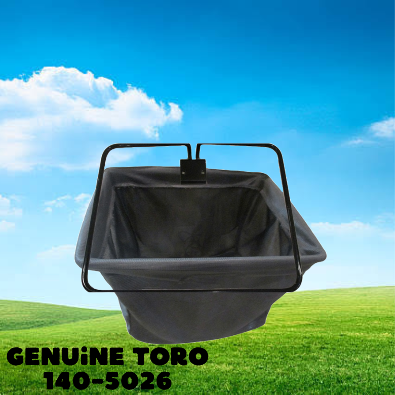 1 Genuine Toro 140-5026 Zero Turn Rear Grass Catcher Bag & Frame 79410 ...