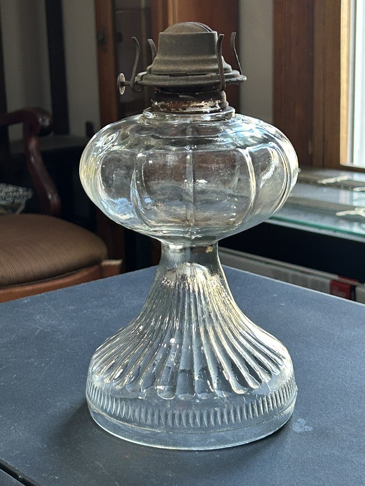 Antique Oil Lamp Base | eBay