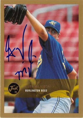Gary Majewski autographed baseball card (White Sox) 2000 Just Minors ...