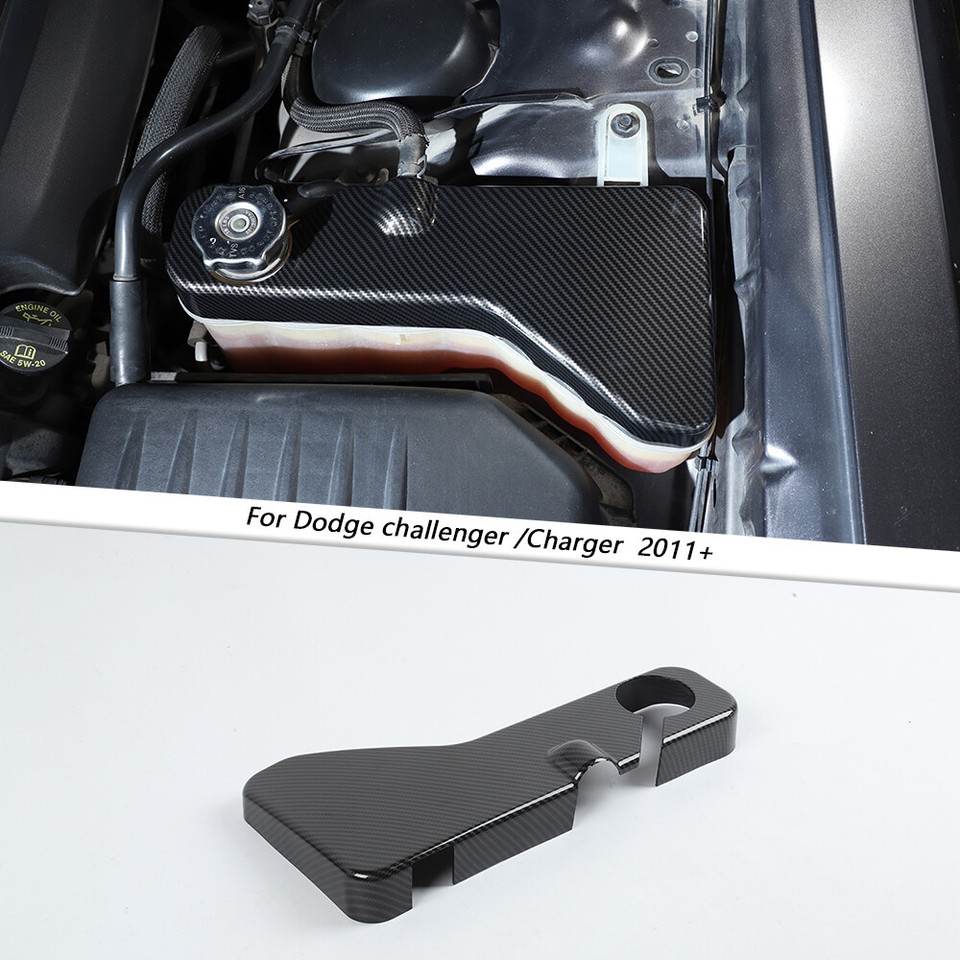 Engine Hood Side Dust Cover Bezels Kit for Dodge Challenger 15+ GT R/T ...