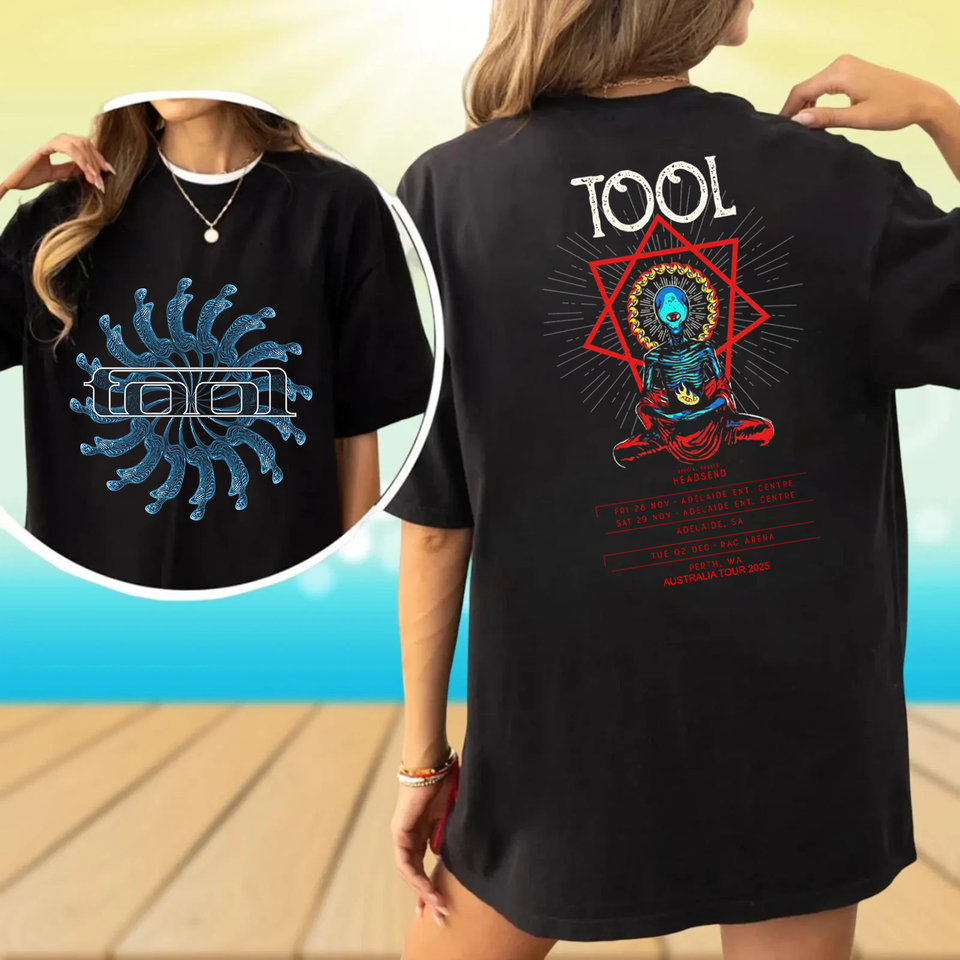 Tool Tour Australia 2025 Unisex Tshirt, Tool Band Tshirt | eBay UK