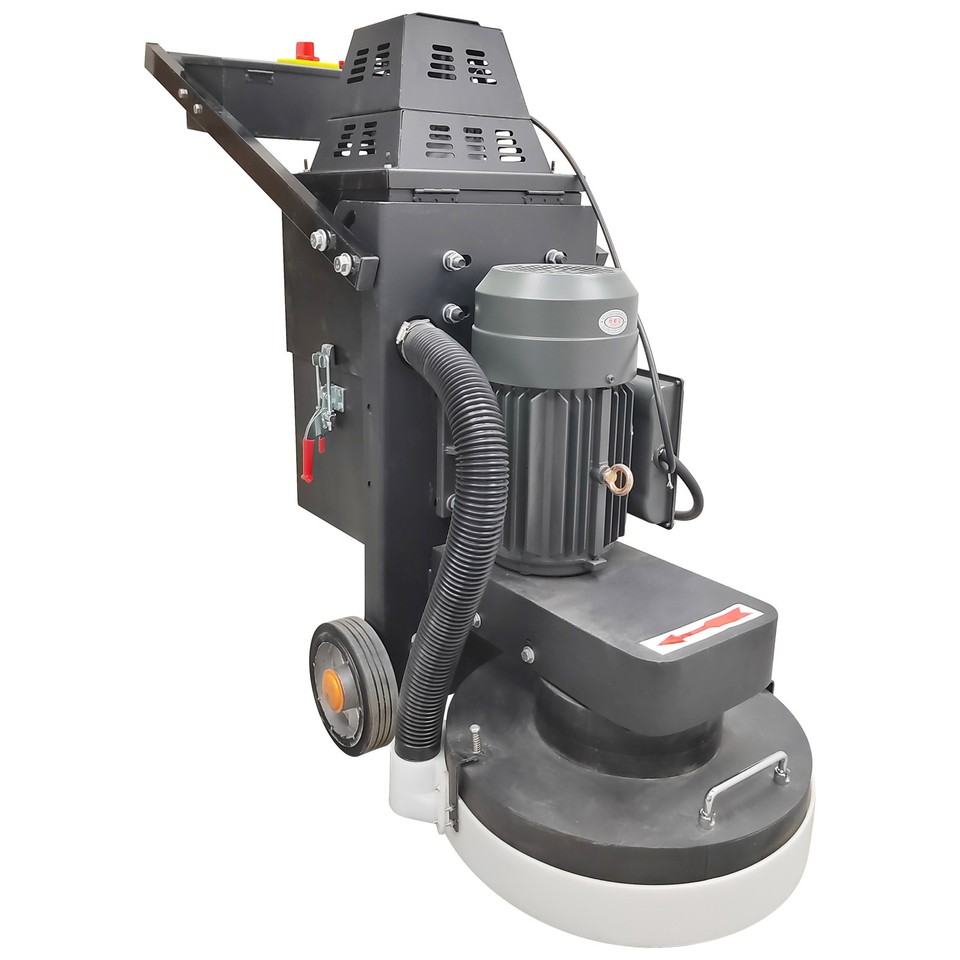 5-grinding head Concrete Floor Grinder Polisher 220V 4KW 14.9in ...