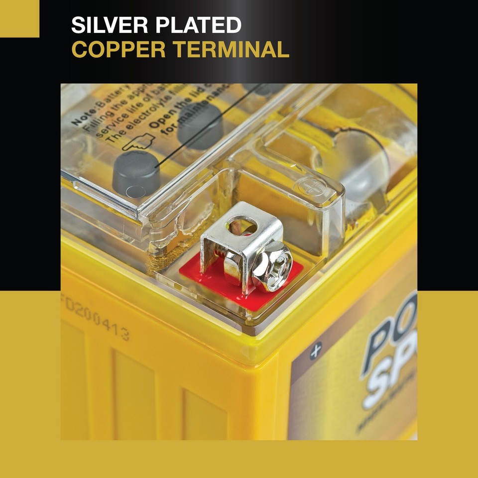 YTX9-BS 12V 9AH Gel Battery Replaces ES9BS, MBTX9U-BS, GTX9-BS, STX9-BS ...