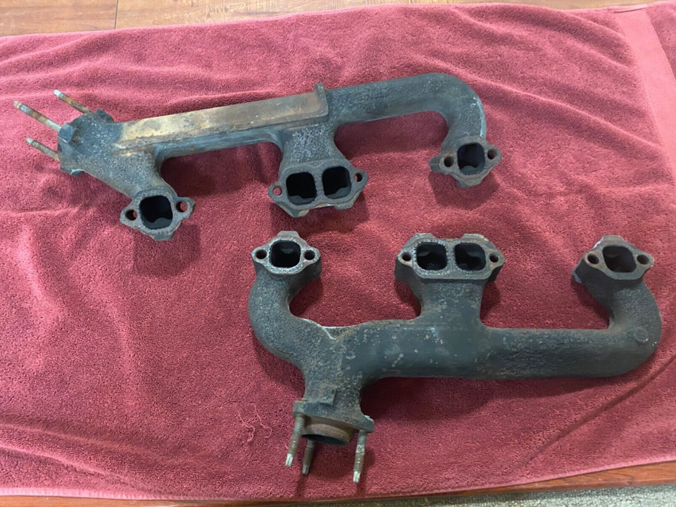 GMC Chevrolet Truck Pair of Exhaust Manifolds 305 350 OEM Great shape ...