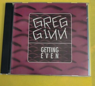 Greg Ginn - Getting Even CD, 1993 Cruz Records, Black Flag 31895002923 ...