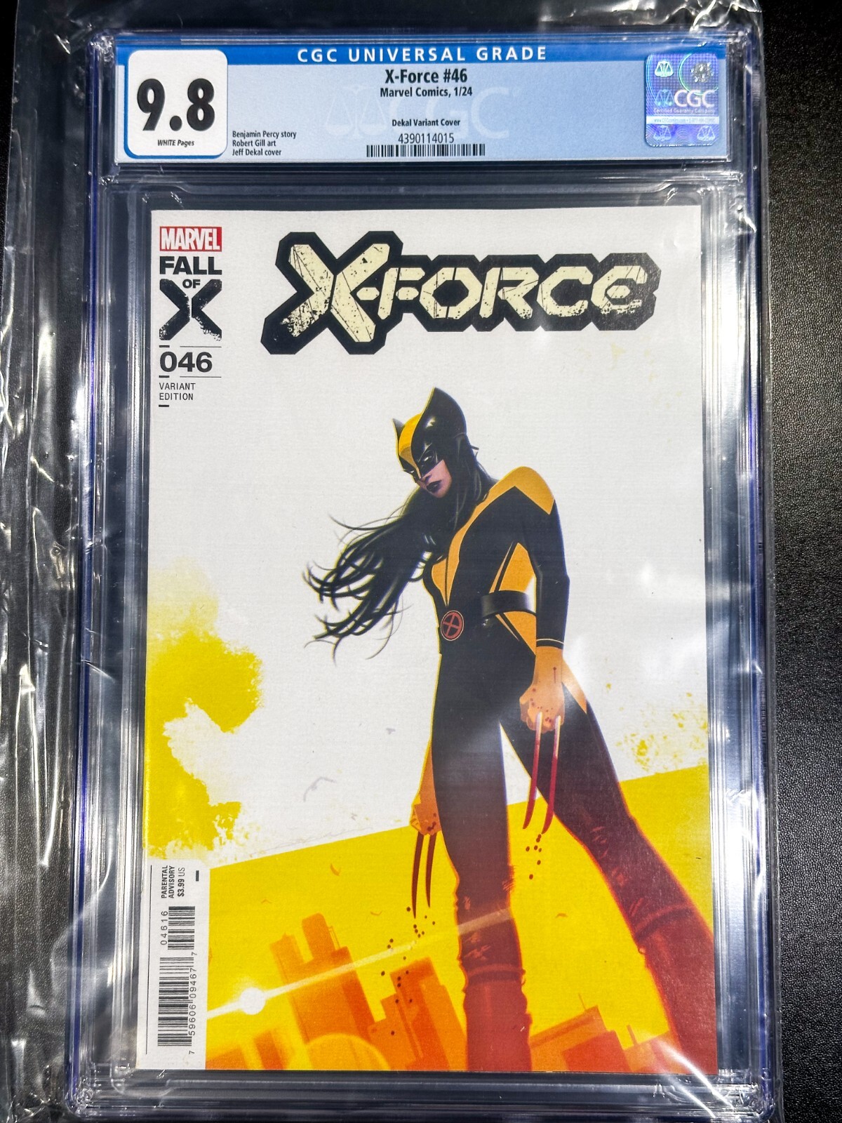 X-Force #46 CGC 9.8 MINT 1:25 Incentive Dekal Variant FREE SHIPPING | eBay