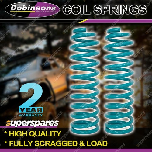 Rear Dobinsons STD Coil Springs for Ssangyong Rexton II RX270 XDI Rigid ...