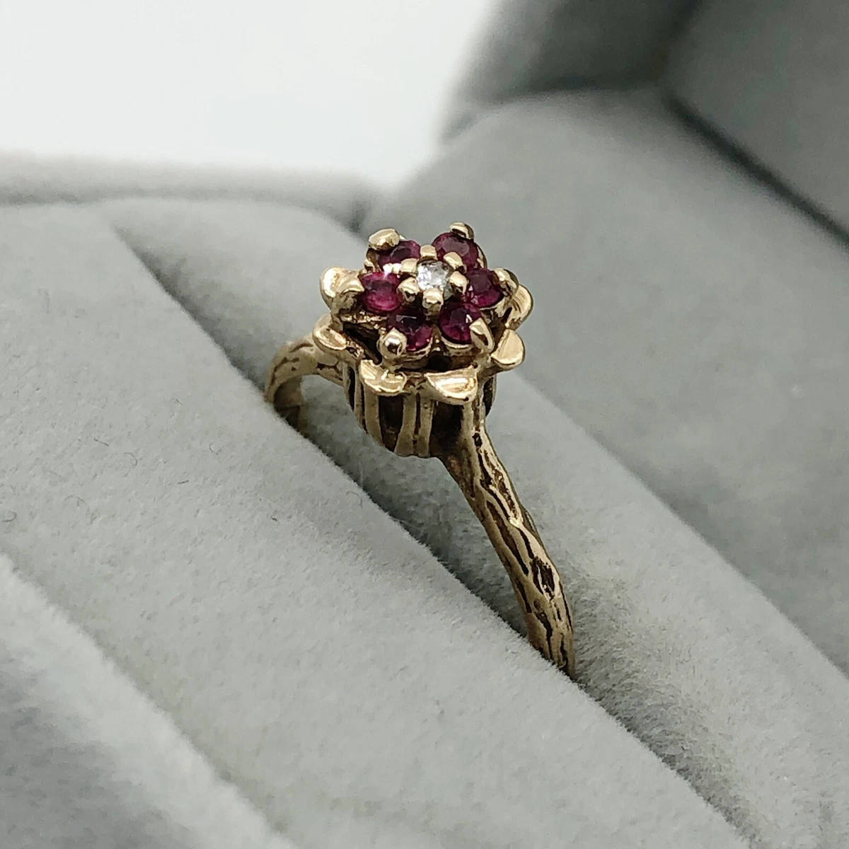 Ruby Engagement Rings Vintage