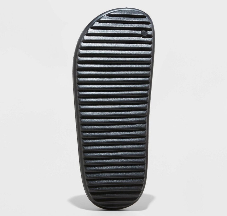 Men's Joshua Slide Sandals - Goodfellow & Co™ Black 12 | eBay