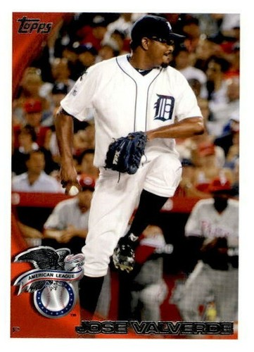 Jose Valverde 2010 Topps Update All Star Card #US-281 | eBay