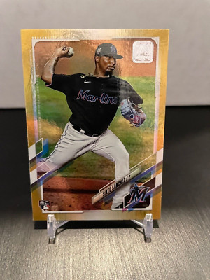 Sixto Sanchez 2021 Topps Series One #25 Gold Foil - Rookie RC | eBay