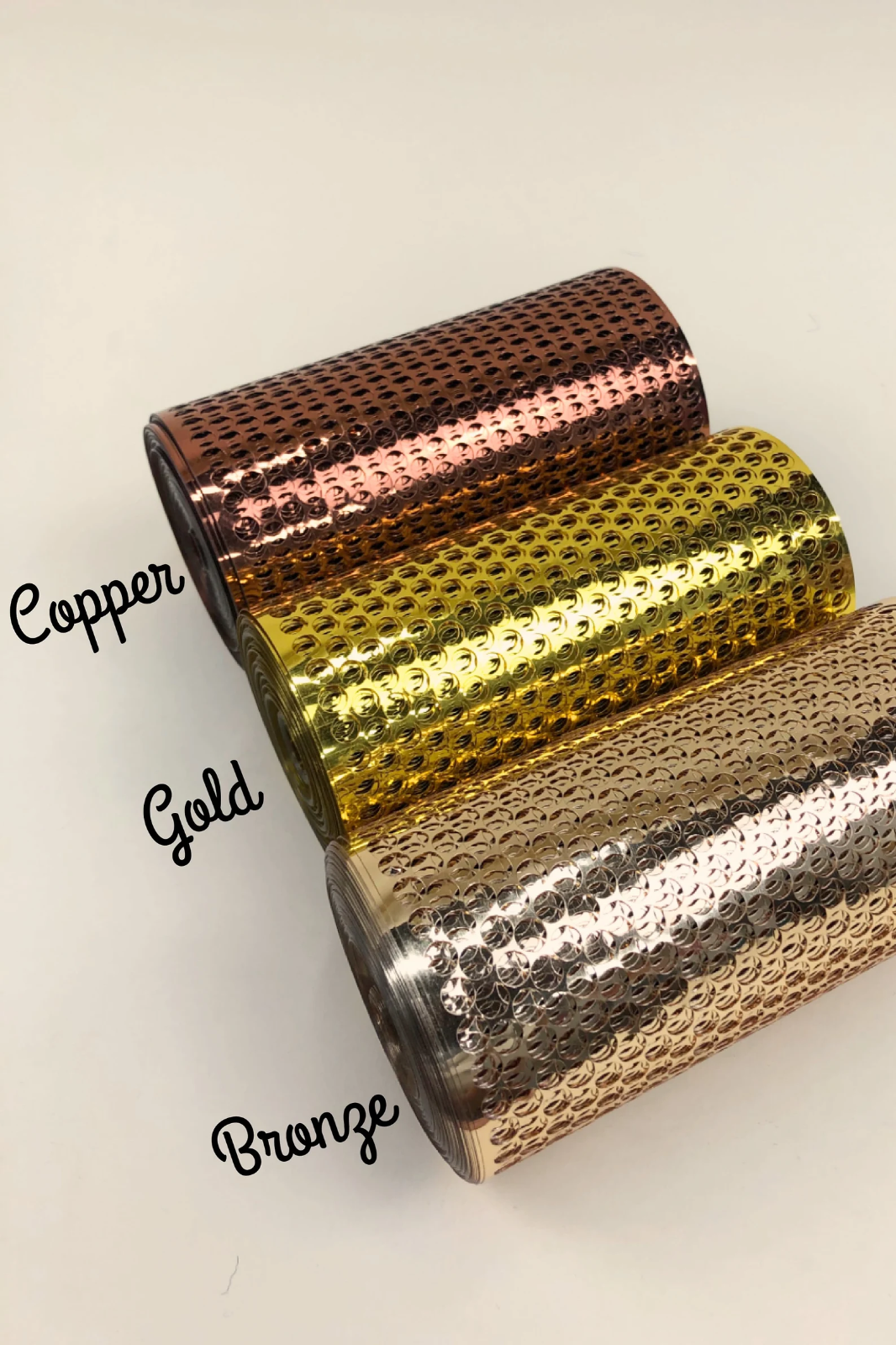 PUNCHINELLA Sequin Waste MIXED MEDIA Honeycomb Stencil POLKA DOT Ribbon ...