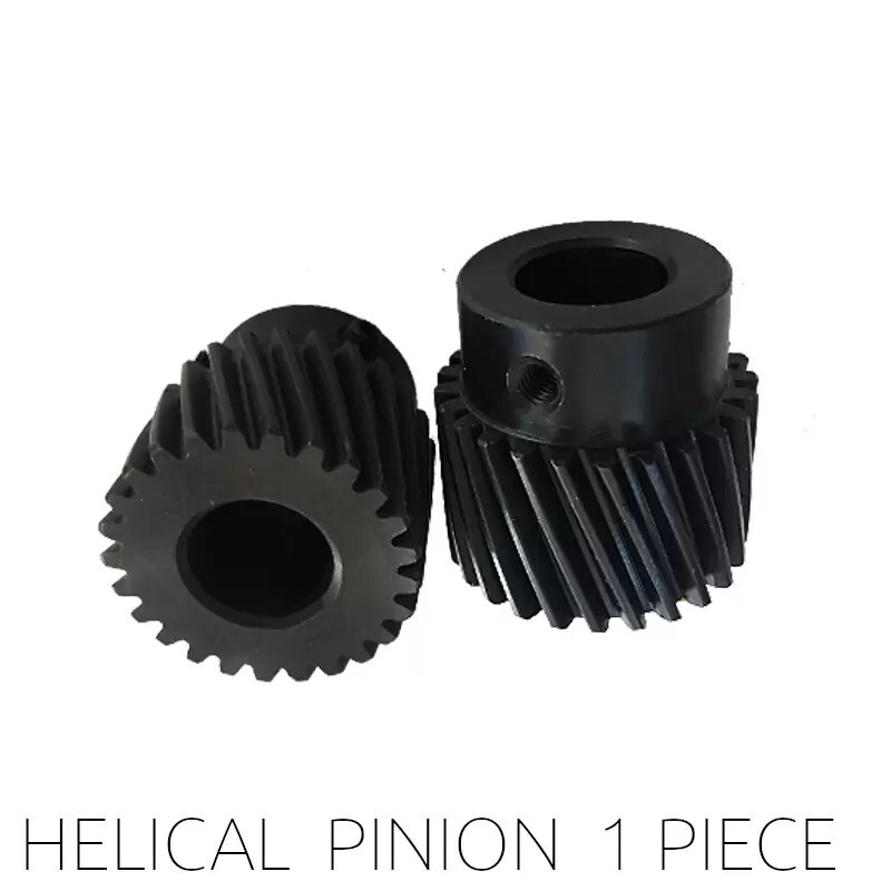 Module 1.25 Steel Helical Toothed Gear Rack Pinion CNC Router Plasma ...