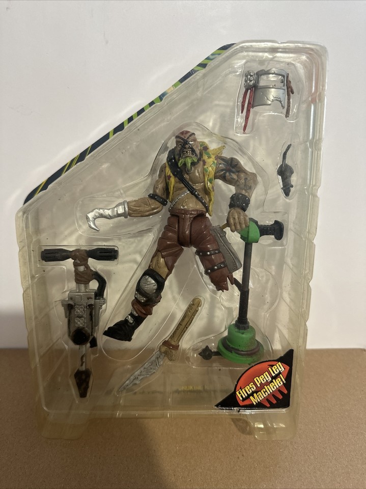 SPAWN Action Figure Series 7: CRUTCH Action Figure Toy . Peg Leg Pirate ...