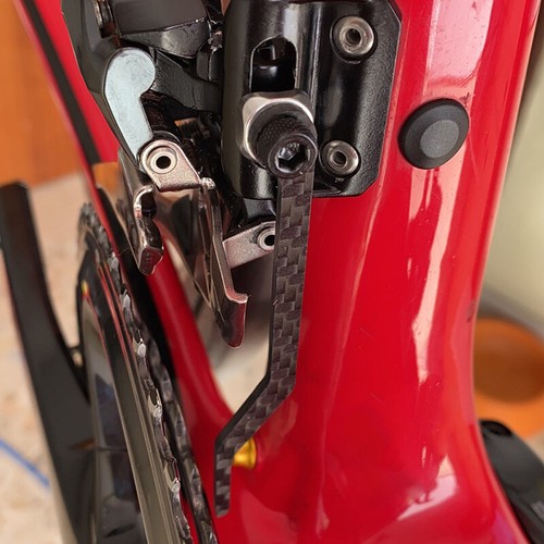 Carbon Fiber Bike Chain Stabilizer Chain Guide Titanium Screws Chain ...