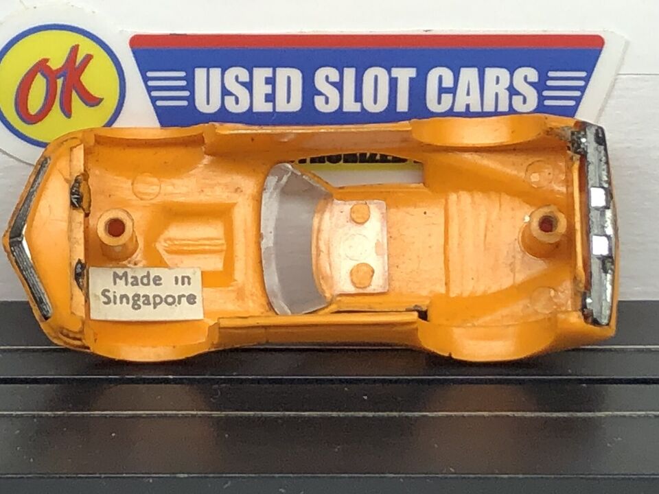 AURORA THUNDERJET TJET MAKO SHARK # 1380 RARE *ORANGE* HO SLOT CAR ...