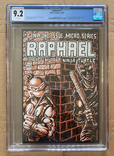 Teenage Mutant Ninja Turtles Raphael 1 TMNT Eastman Laird Mirage 1985 ...