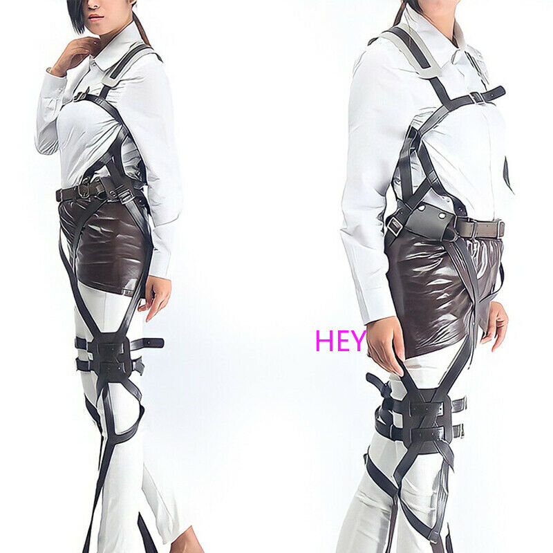 Attack on Titan Cosplay Harness Belts Set Shingeki No Kyojin Adjustable ...