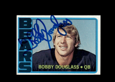 Bobby Douglass 1972 Topps Bears authentic autographed card | eBay