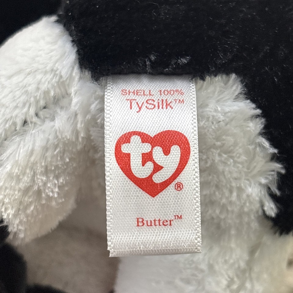 Ty Beanie Boos Butter The Cow Plush 6" Stuffed Animal NEW w TAG 100% ...