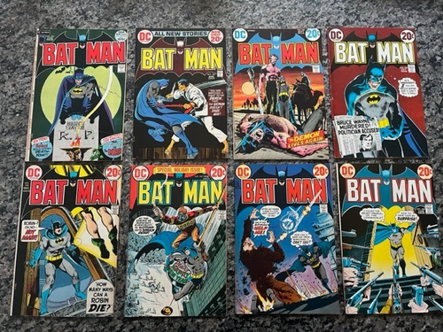 *KEY Batman Run #242-249 Complete 1st App Lazarus Pit Ra's Al Ghul ...