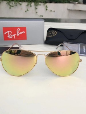 New Ray-Ban Aviator Pilot RB3026 Cyclamen pink Sunglasses 58mm 3026-5 ...