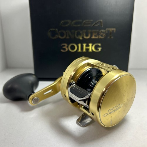 Shimano Ocean Conquest 301HG Left Handle Jigging Fishing Rod, Used ...