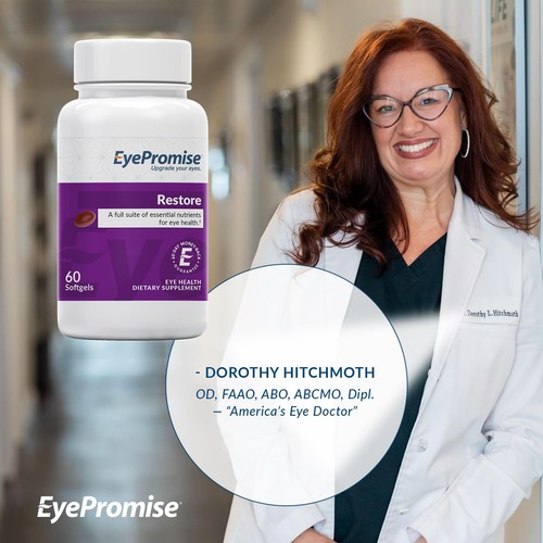 EyePromise Restore Supplement - 60 Softgel Capsules Containing Lutein ...