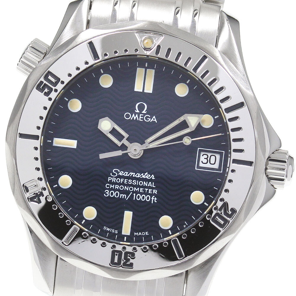OMEGA Seamaster Men's Black Watch - 2552.80 for sale online | eBay