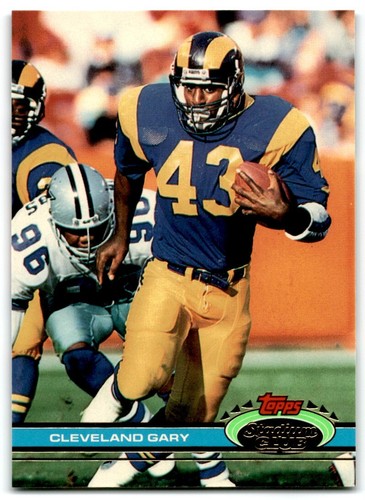 1991 Stadium Club Cleveland Gary Los Angeles Rams #80 | eBay