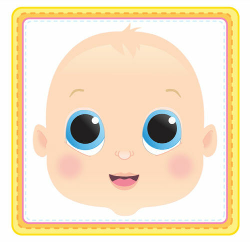 Pin the Dummy on the Baby Game Baby Shower Accessory Party Game Boy ...