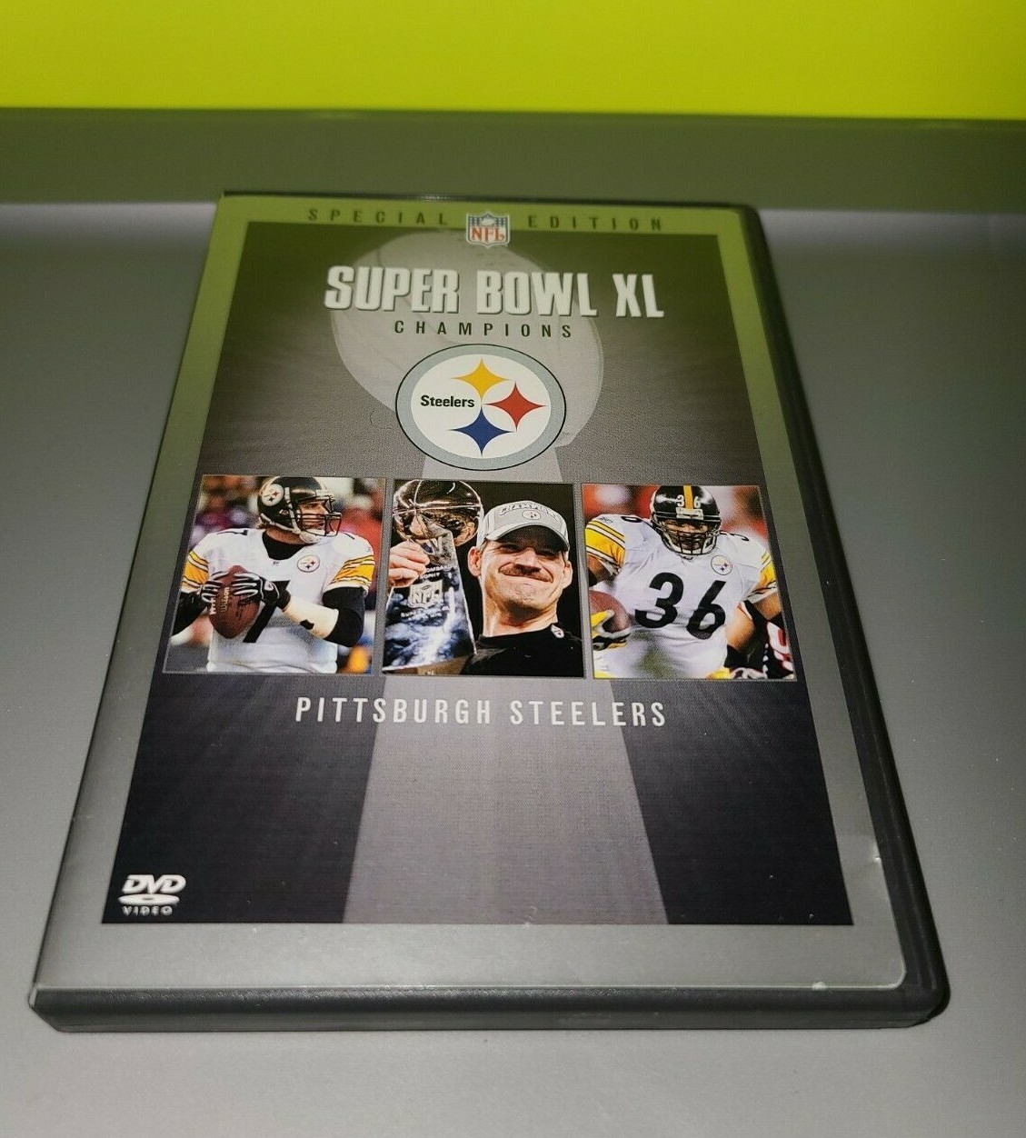 NFL Super Bowl XL Champions - Pittsburgh Steelers DVD! GAME,Half Time ...