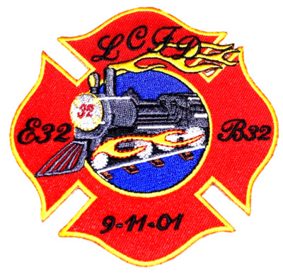 LAKE CONROE FIRE DEPARTMENT LCFD TEXAS Fire Patch RR TRAIN STEAM ENGINE ...
