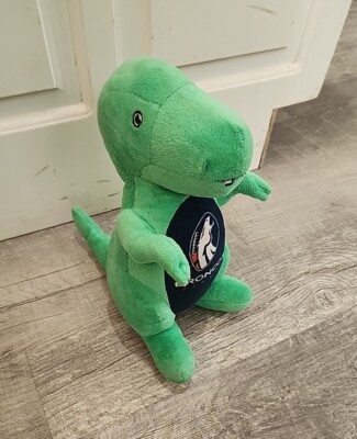 Denver Broncos Plush Green T Rex Dinosaur Nfl Official Stuffed Animal ...