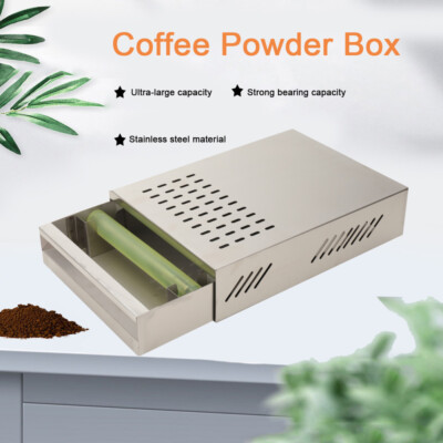 2.5L Coffee Powder Box Drawer Residue Powder Drawer Coffee Grind Knock ...