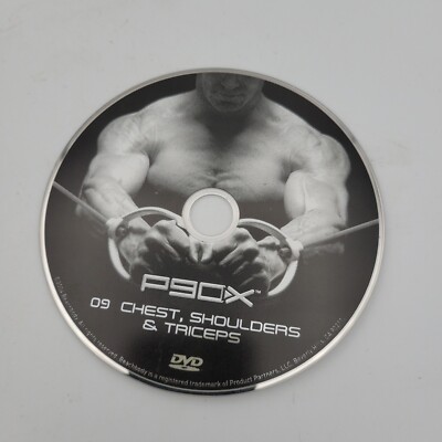 P90X Extreme Home Chest, Shoulders, & Triceps Replacement Disc | eBay
