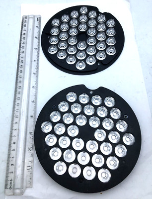 Coemar Lot of 2 Parlite LED RGB Par Can Lens Light Filter PCO9167 New ...