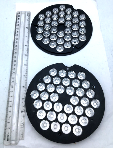 Coemar Lot of 2 Parlite LED RGB Par Can Lens Light Filter PCO9167 New ...