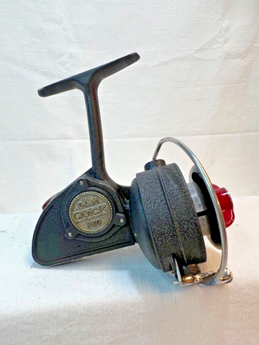 Vintage DAM Quick 220 Spinning Fishing Reel | VG | Works | Made in West ...