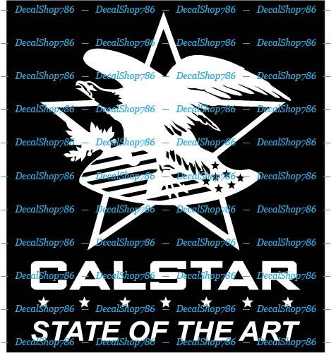 Calstar Fishing Rods - Outdoor Sports - Vinyl Die-Cut Peel N' Stick ...